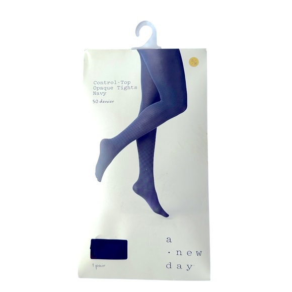 a new day | Accessories | 325 A New Day Opaque Navy Blue Tights | Poshmark